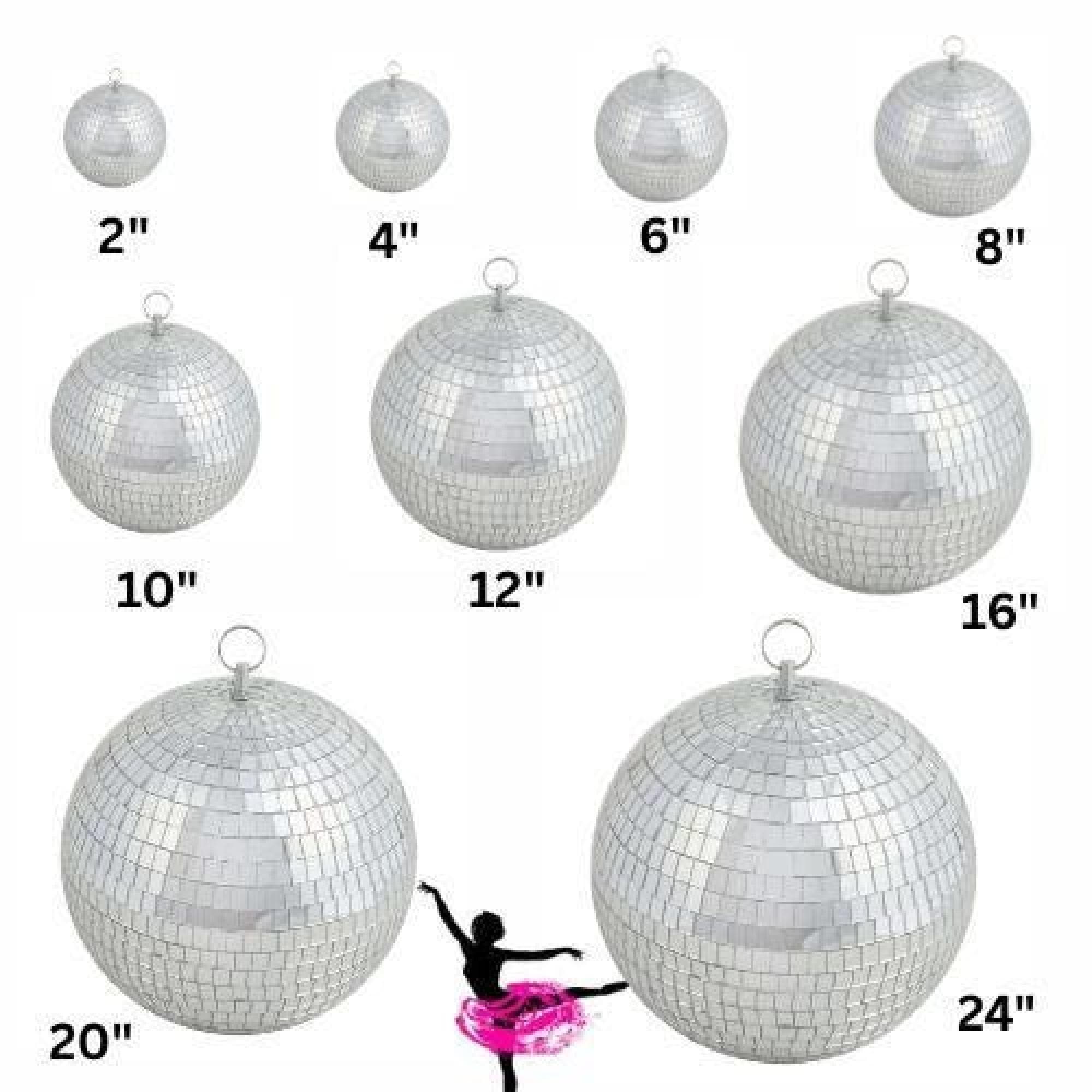 Mirror Disco Ball Set: Party Decor - Saturday Night Fever Style ...