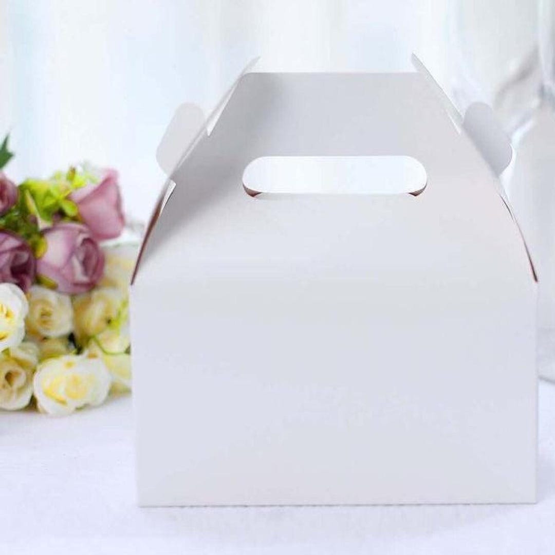 White Gable Boxes: Party Favor & Gift Packaging (set of 25) - Etsy