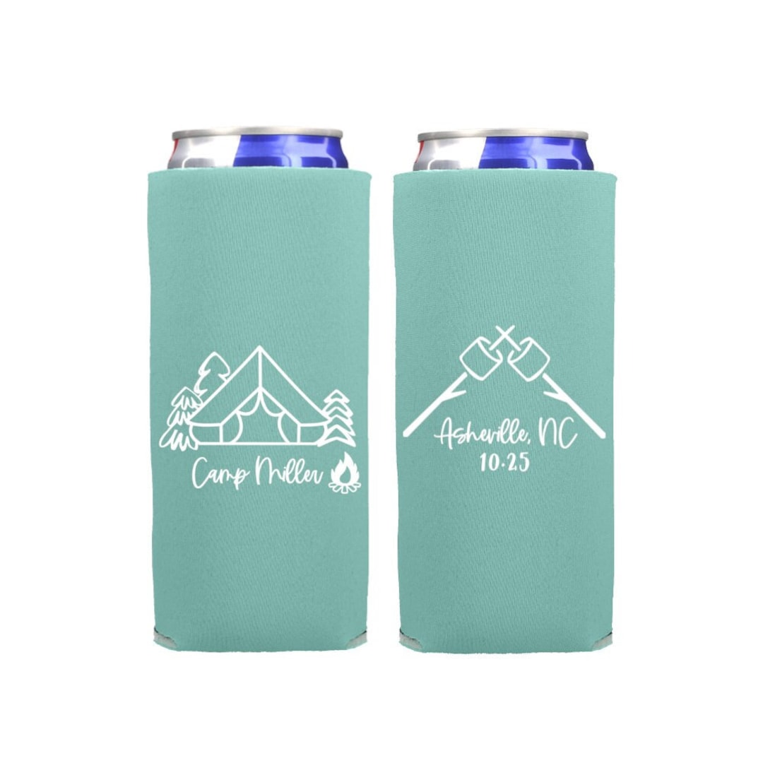 Yurt Glamping Camping Trip Can Coolers | Birthday Camping Trip ...