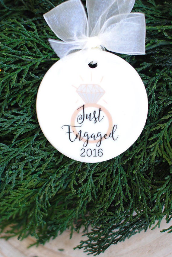2016 engaged ornament store