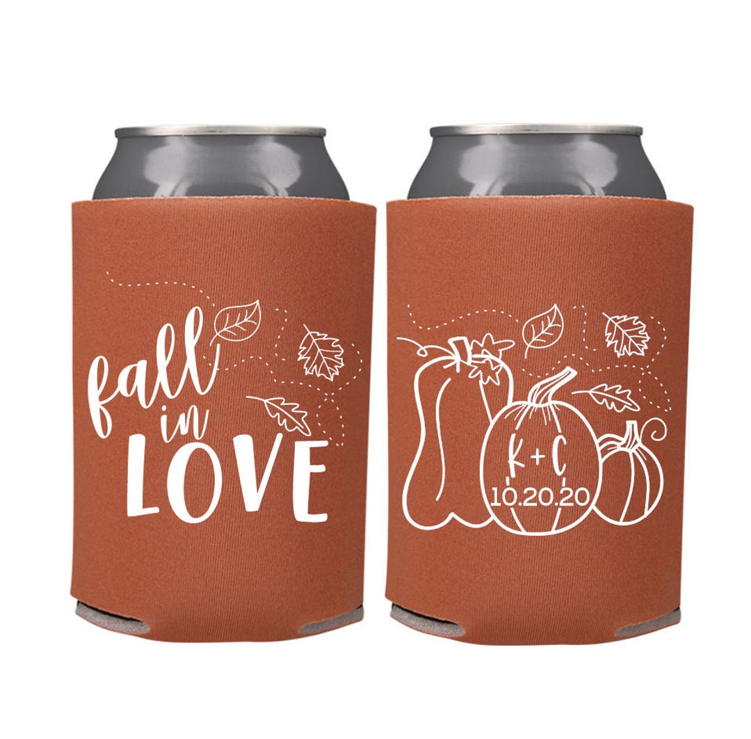 Fall in Love Fall Wedding Favors | Personalized Fall in Love Fall ...