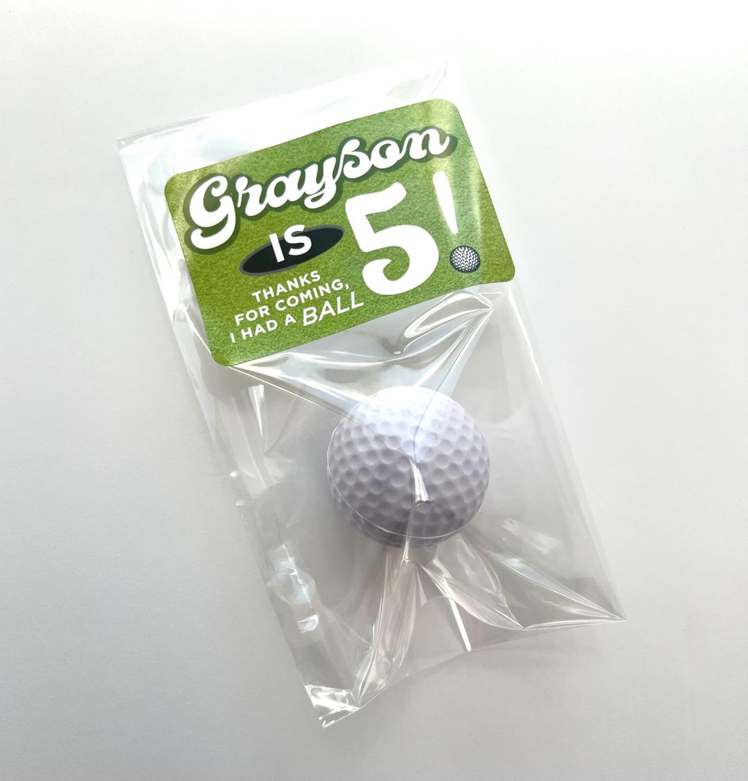 Kids Golf Birthday Party Favors | Hole-in-one Mini Golf Theme | Let’s ...