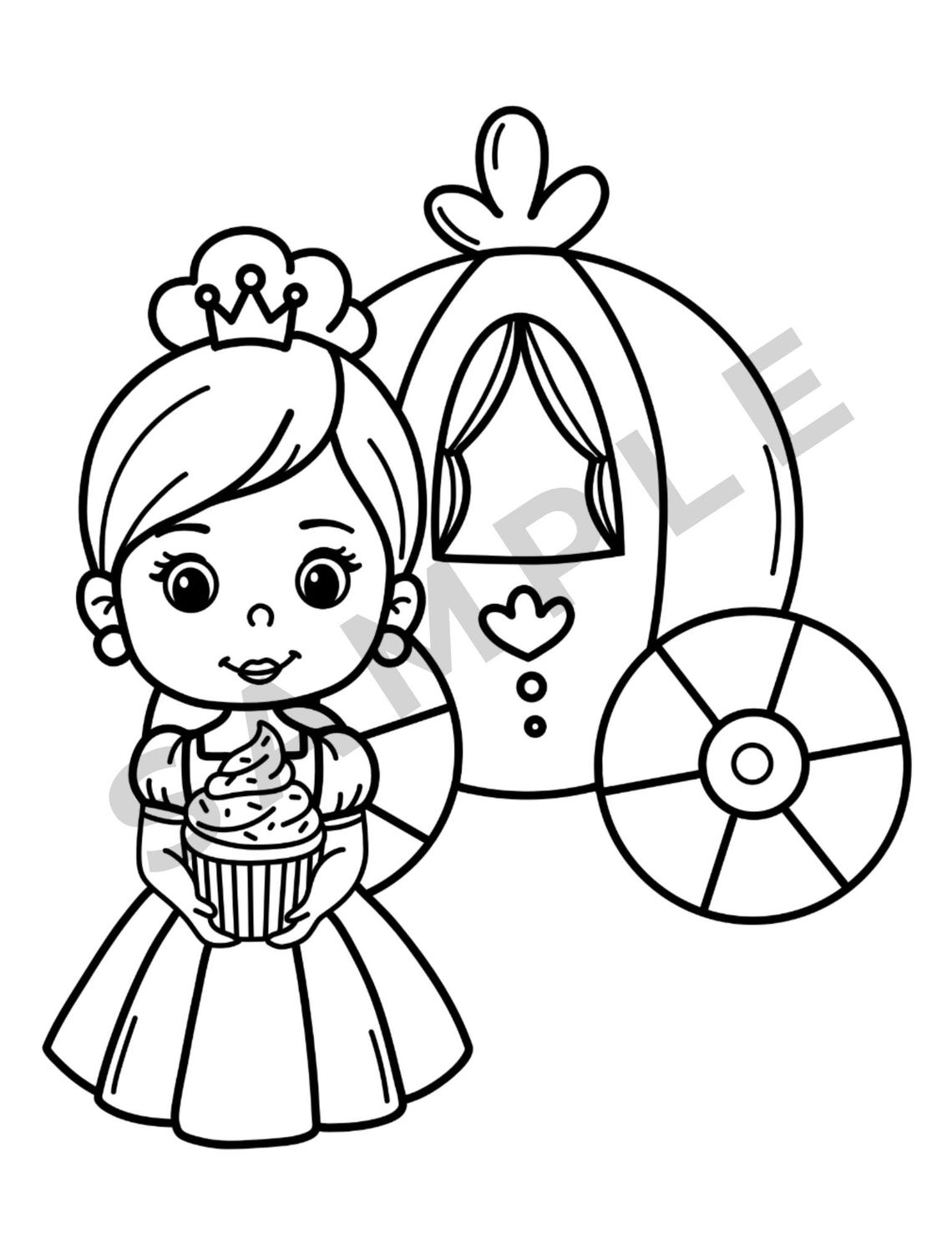 Princess Birthday Coloring Pages, Princess Coloring Pages, Princess ...