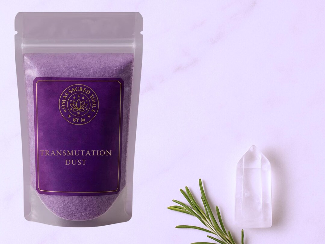Transmutation Ritual Powder – Sacred Dust for Energy Alchemy, Cleansing ...