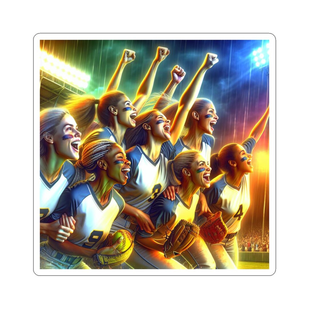 Empowering Sports Kiss-cut Stickers for Athletes, Cheer up Stickers ...