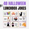 Halloween Lunch Box Notes Printable, Kids Lunch Notes, School Lunchbox ...