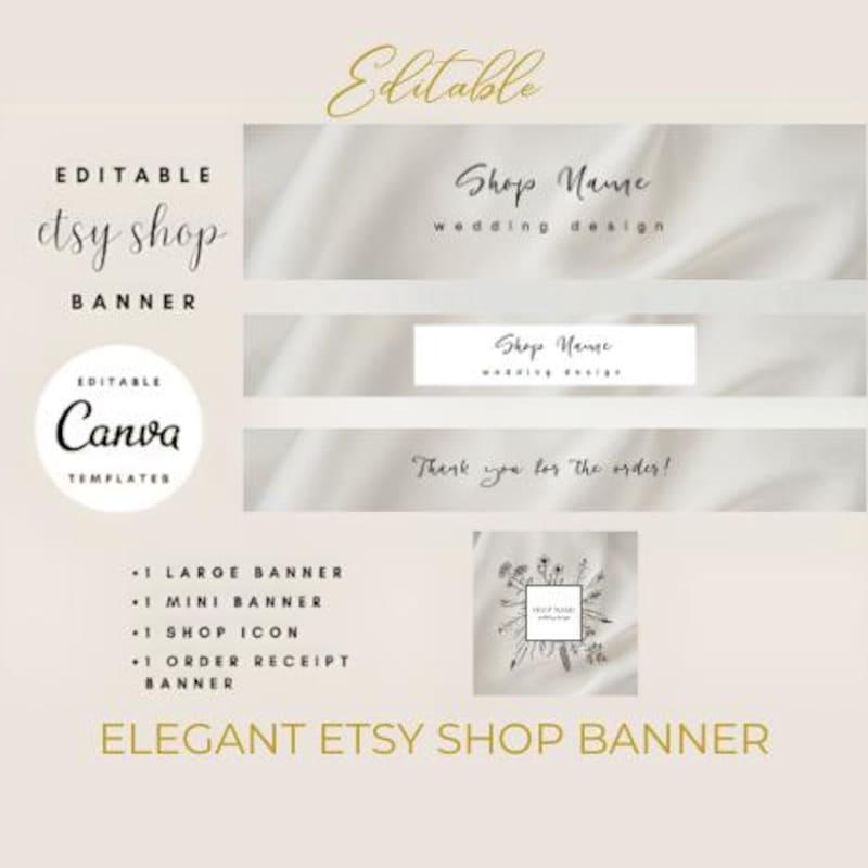 Etsy Order Receipt Banner - Etsy