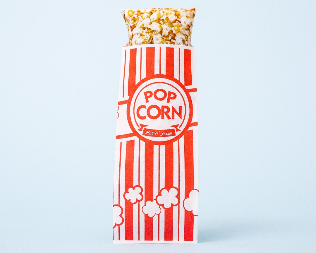 Popcorn Kicker Cat Toy, Catnip Toy, Carnival Popcorn, Movie Theatre ...