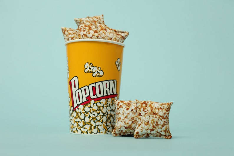 Popcorn Square Cat Toy Gift Bucket Organic Catnip Popcorn - Etsy