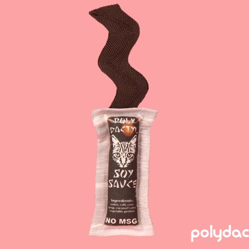 Chinese Takeout Asian Hot Sauce Packet Catnip Cat Toy - Etsy