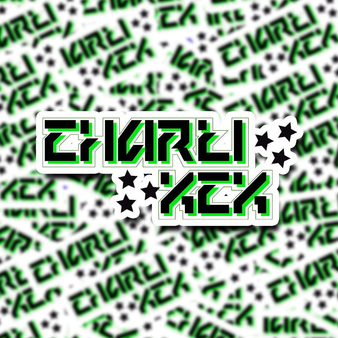Charli XCX Y2K Sticker - Etsy