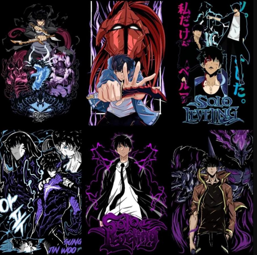 SOLO LEVELING VECTOR , Solo Leveling Art Vector | Anime-inspired ...