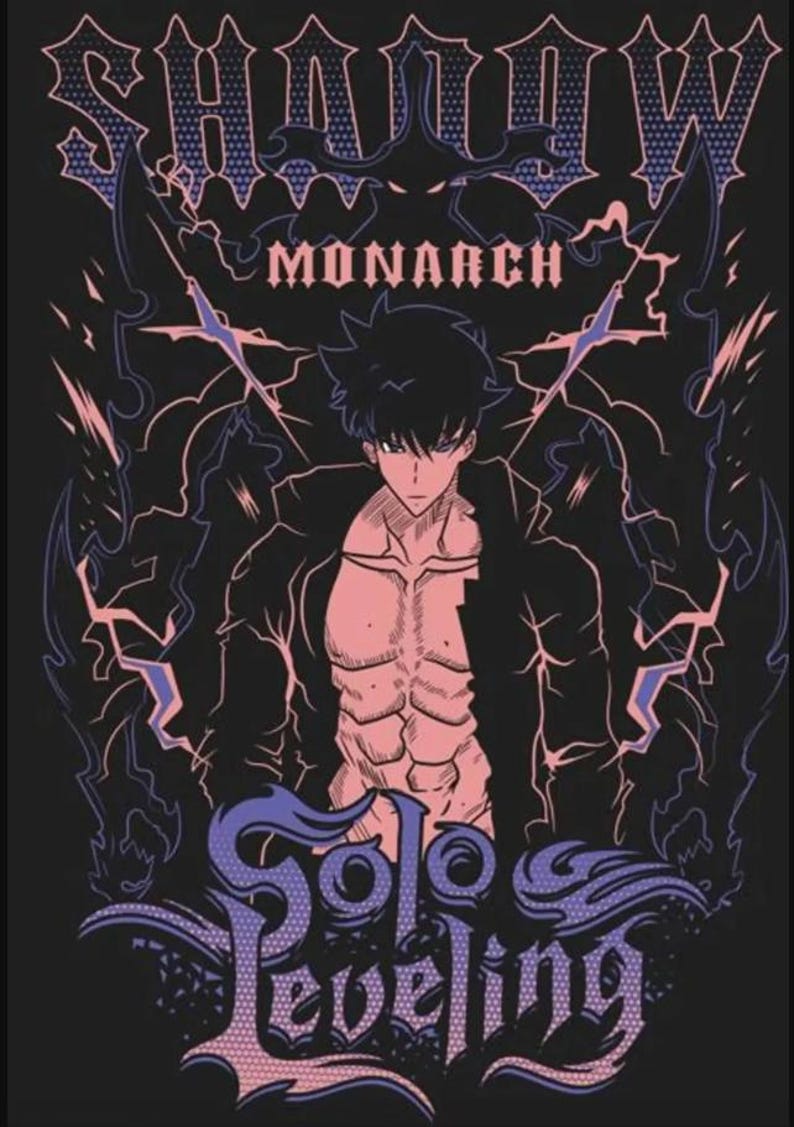 SOLO LEVELING VECTOR , Solo Leveling Art Vector | Anime-inspired ...