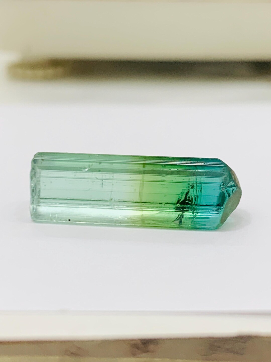 Juicy Tricolor Terminated Crystal Tourmaline | Untreated | 13 Carat ...