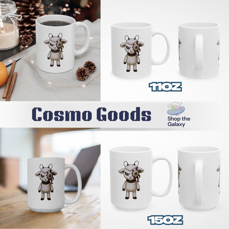 Alien Earth T. Ocellus Sheep Mug: Sci-fi Horror Ceramic Cup - Etsy