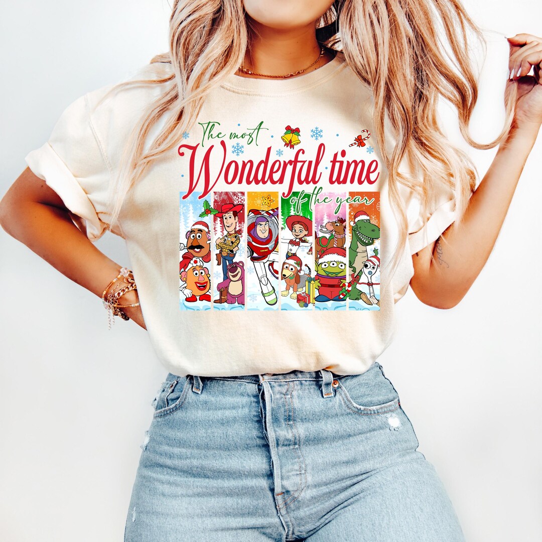 Toy Story Disney Christmas T-shirt | Character Matching Family Holiday ...