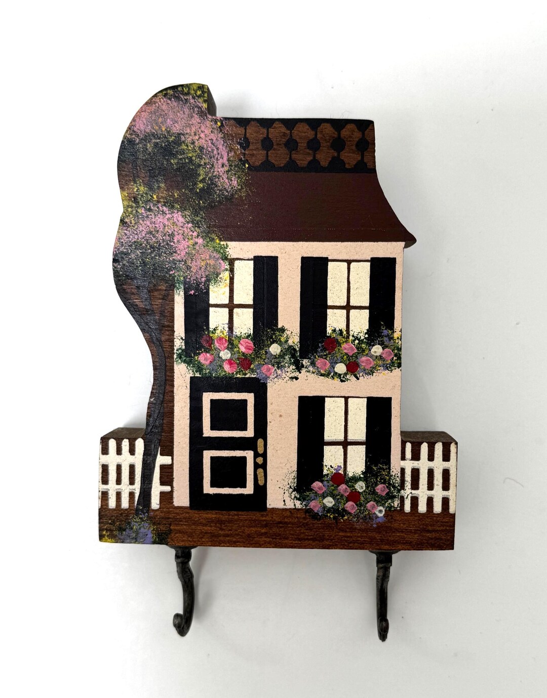 Vintage Key Hook Country Farmhouse Key Hook Cottagecore Entryway Key ...