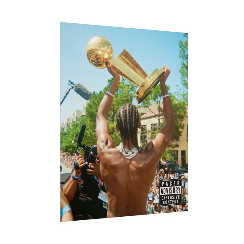 Basketball Poster, SGA Parade Trophy Print, Finals Champion Wall Art ...