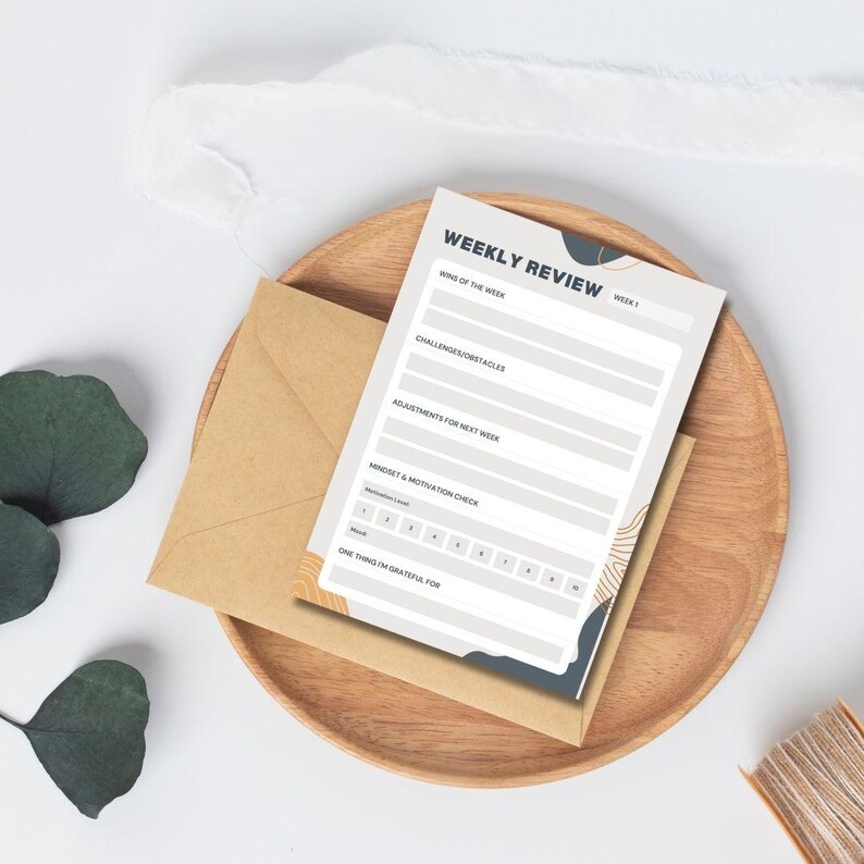 12 Week Year Planner Printable Bundle | 12 Week Planner PDF | A4 Sizes ...