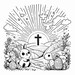 Joyful Easter: Coloring the Story of Jesus - 30 Pages - Etsy