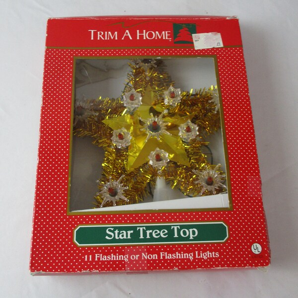 Vintage Blinking Christmas Trees - Etsy