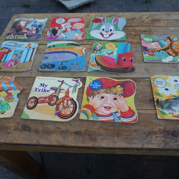 Golden Shape Books - Etsy