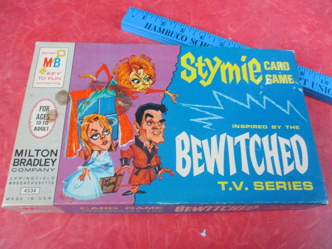 Vintage 1965 STYMIE Card Game Inspired by the Bewitched TV Series ...