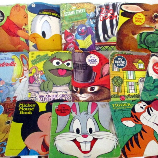 Golden Shape Books - Etsy