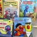 Children's Book Lot of 9 Vintage CTW Sesame Street Books 1980 's Bert ...