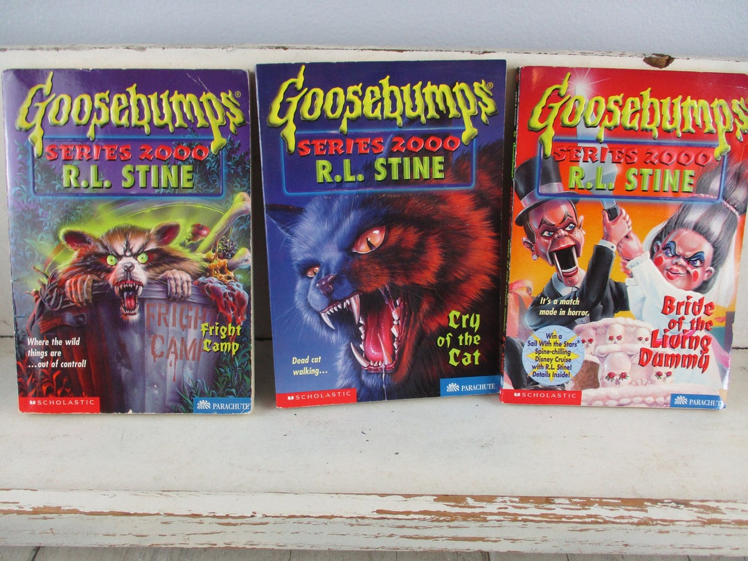 Vintage Lot of 3 Goosebumps Series 2000 by R. L. Stine #1, #2 and #8 ...