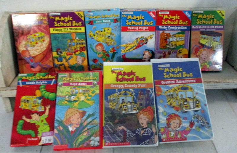 Magic School Bus Inside Ralphie Vhs