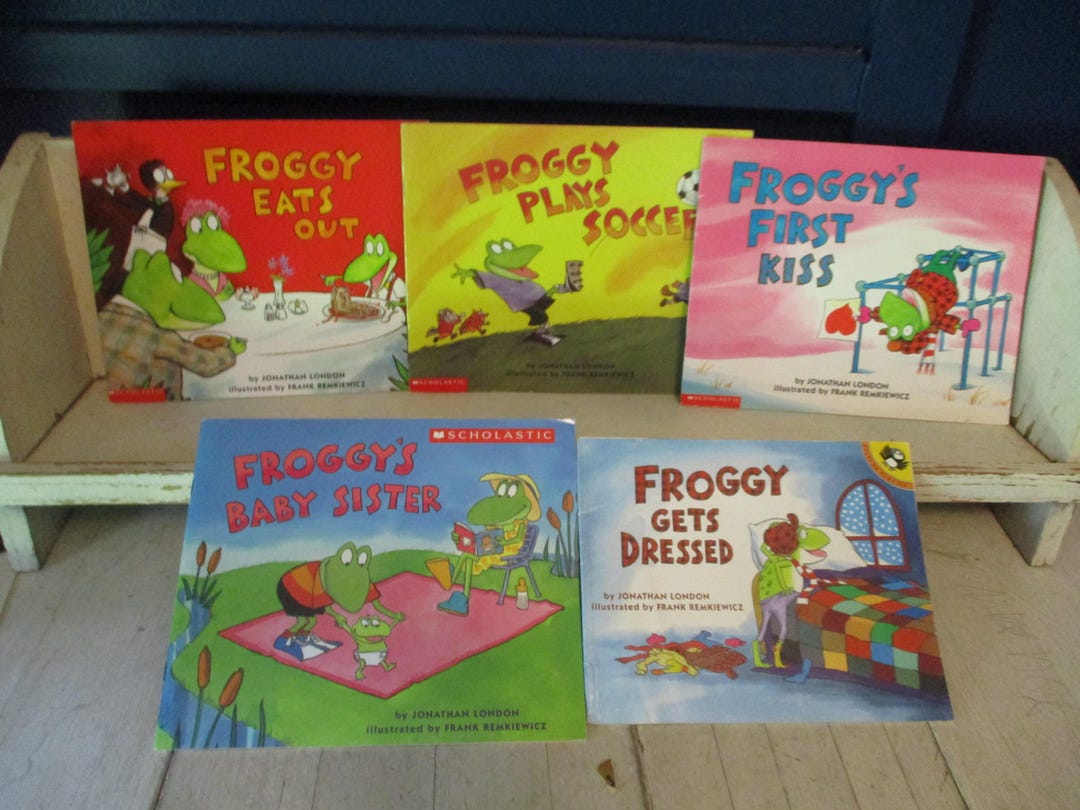 Children's Series Books Vintage by Jonathan London FROGGY Books Lot of ...