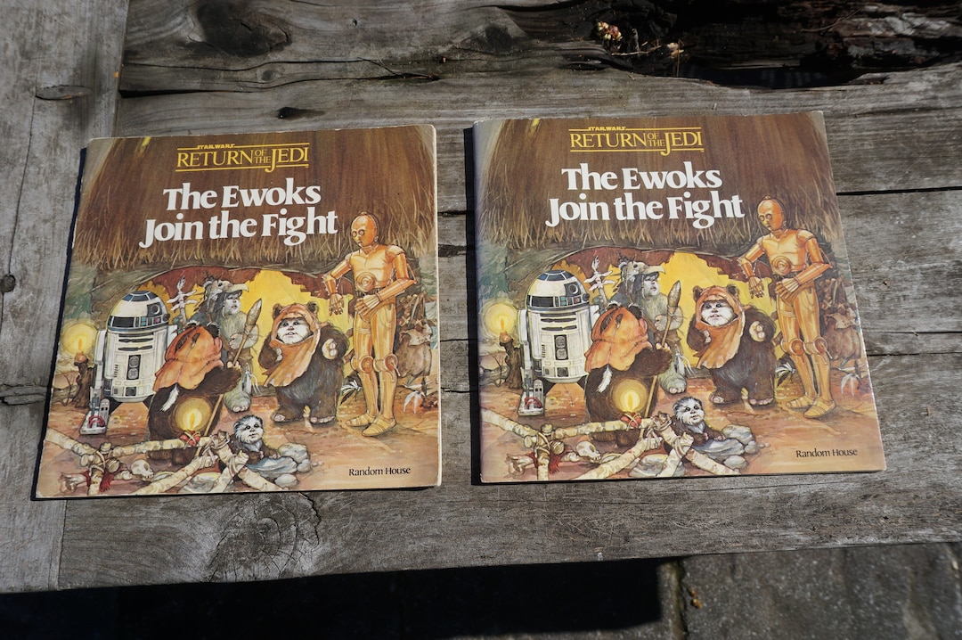 Children's Book Star Wars Return of the Jedi the Ewoks Join the Fight ...