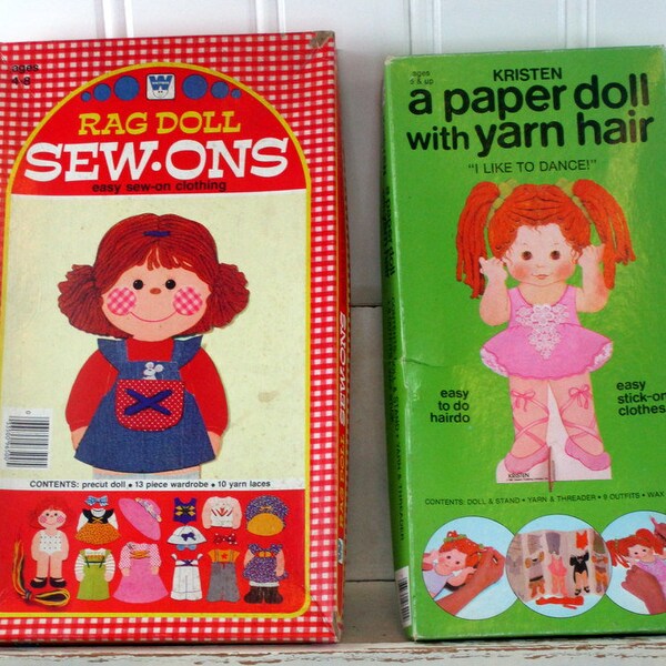 Whitman Paper Dolls - Etsy