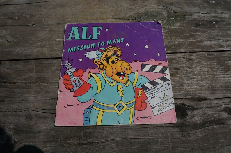 Children's Books Vintage 1987 ALF Adventures Including ALF - Etsy