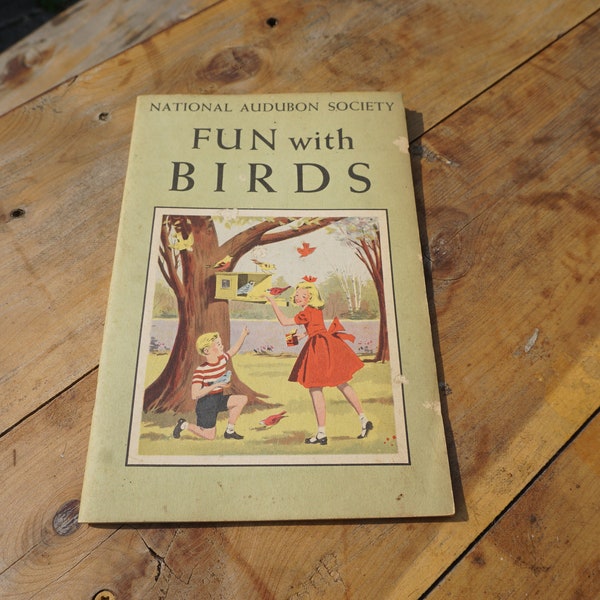 Vintage Bird Book - Etsy