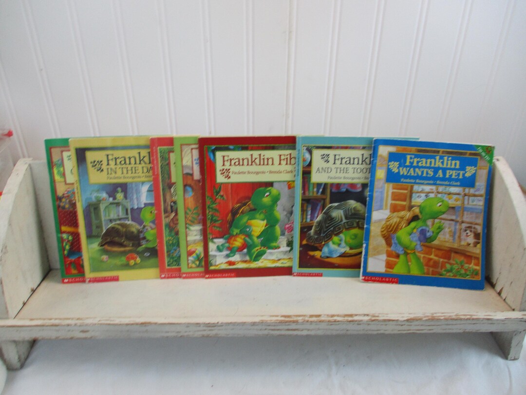 Children's Series Books Vintage 1990's 7 Franklin Books by Paulette ...