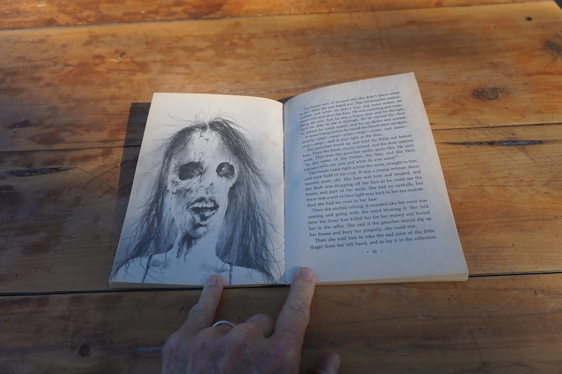 Vintage Book Scary Stories to Tell in the Dark Collected From - Etsy