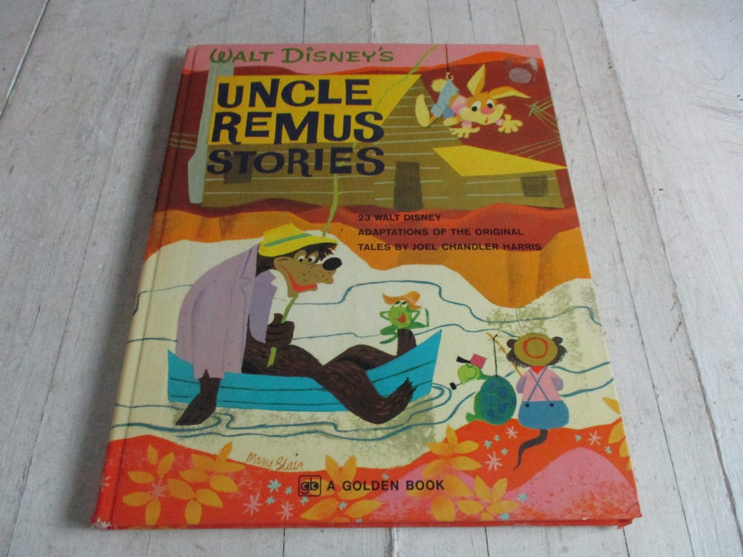 Vintage Children's Book Walt Disney's Uncle Remus Stories A Golden Book ...