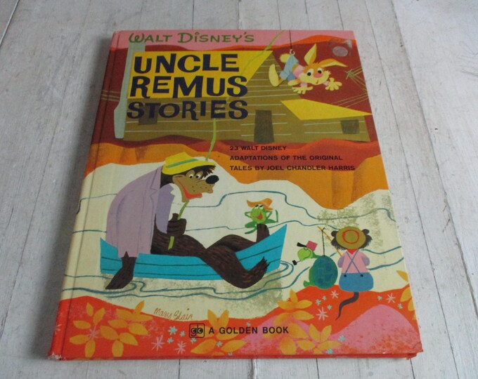 Vintage Children's Book Walt Disney's Uncle Remus Stories A Golden Book ...