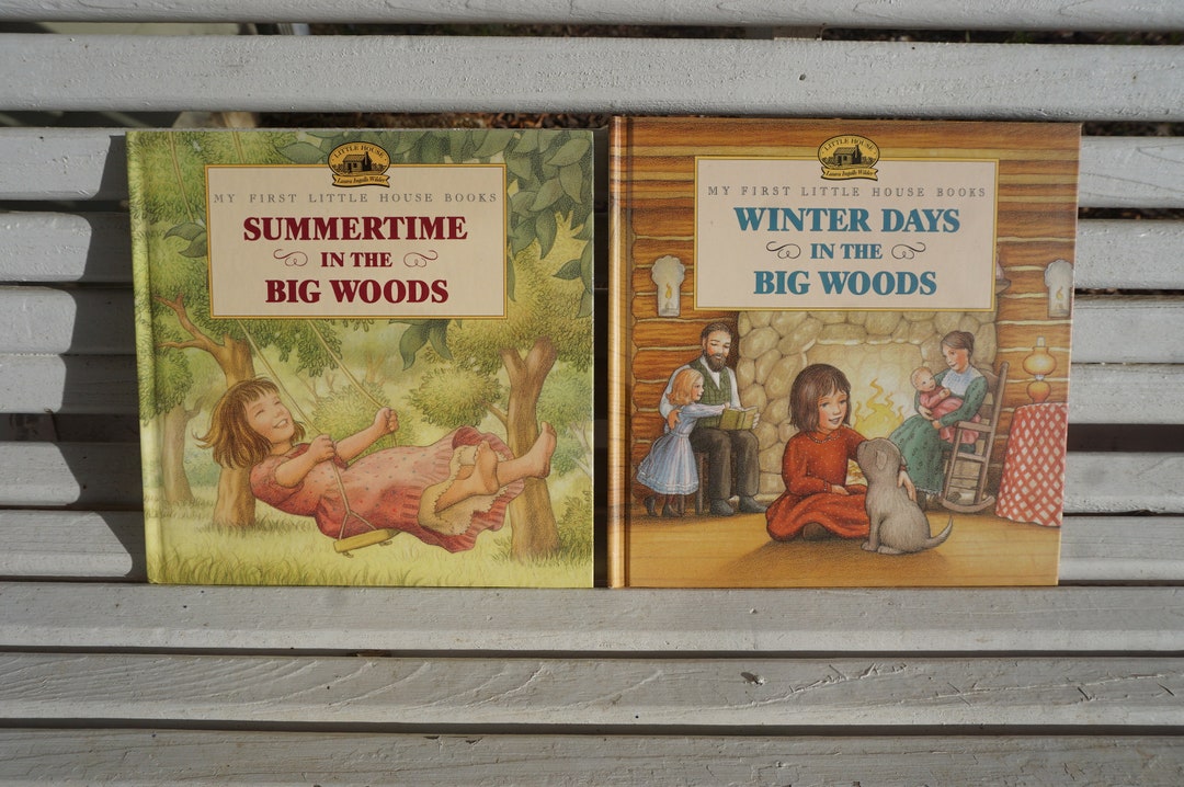 Children's Books Vtg My First Little House Books Winter Days in the Big ...