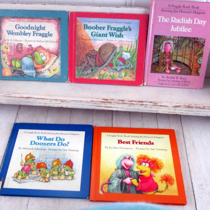 Fraggle Rock Books - Etsy