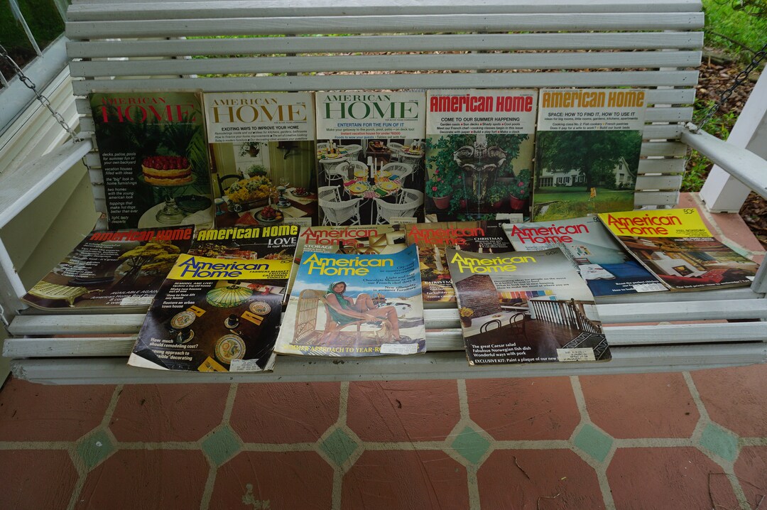 American Home Magazines Lot of 14 Oversized Magazines May 1966 to ...