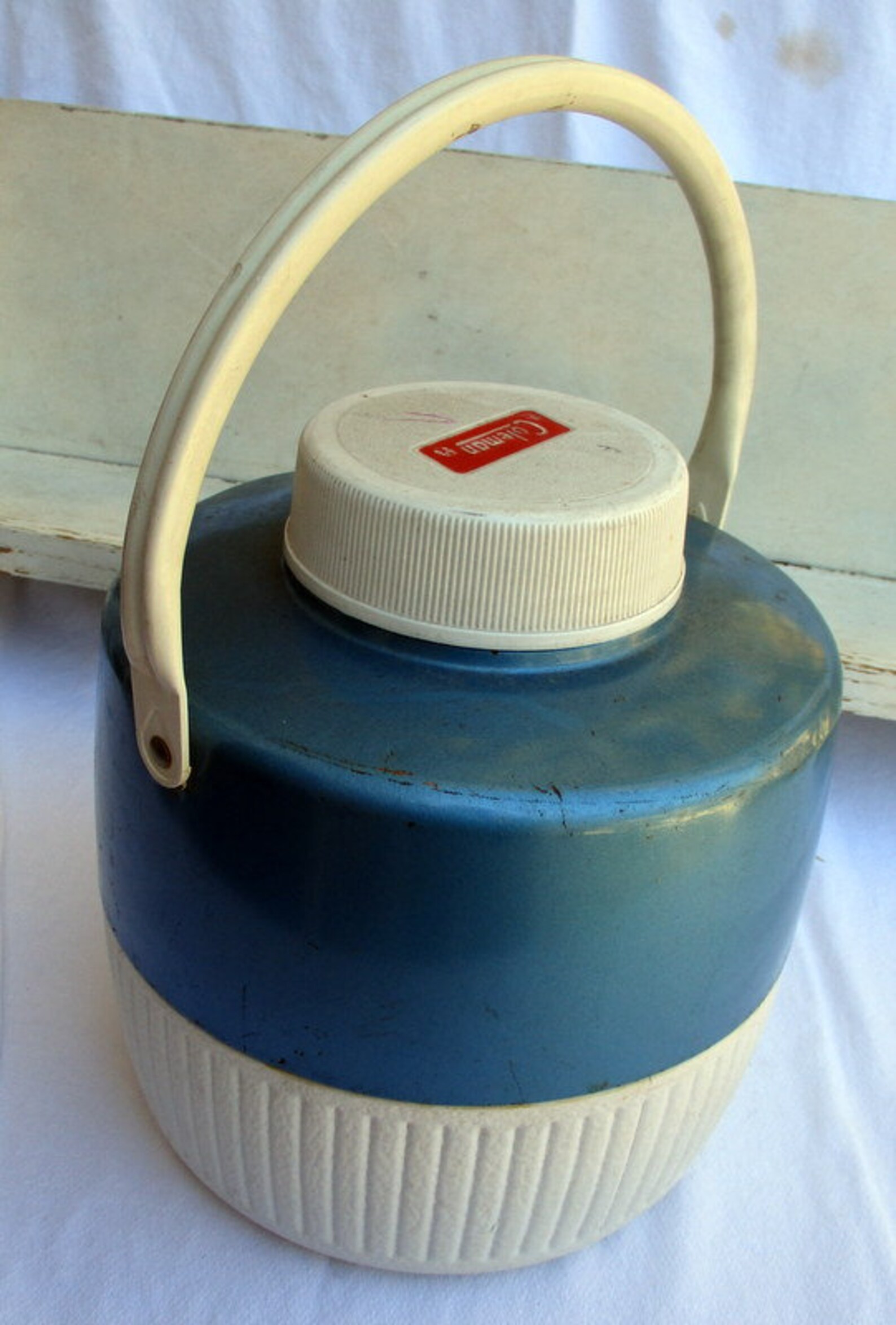 Coleman Water Jug Vintage Water Jug for Shabby Chic Vintage | Etsy