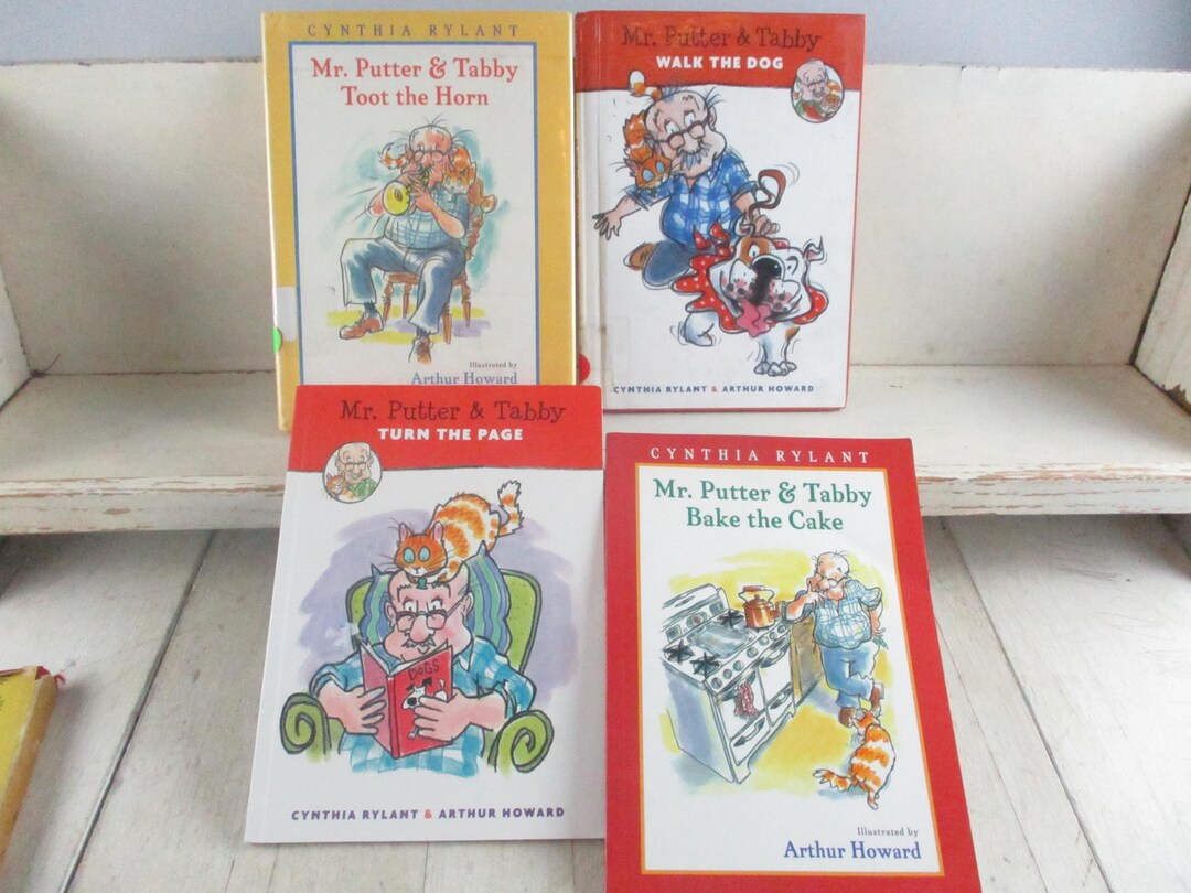 Children's Books Vintage Set of 4 From Mr. Putter and Tabby Series ...