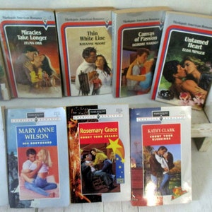 Lot of 16 Vintage Harlequin Books 1980's Paperback Romances Harlequin ...