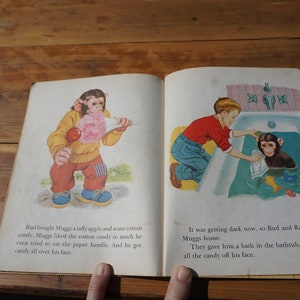 Children's Book Vintage 1955 Little Golden Book J. Fred Muggs by Irwin Shapiro Pictures by Edwin ...