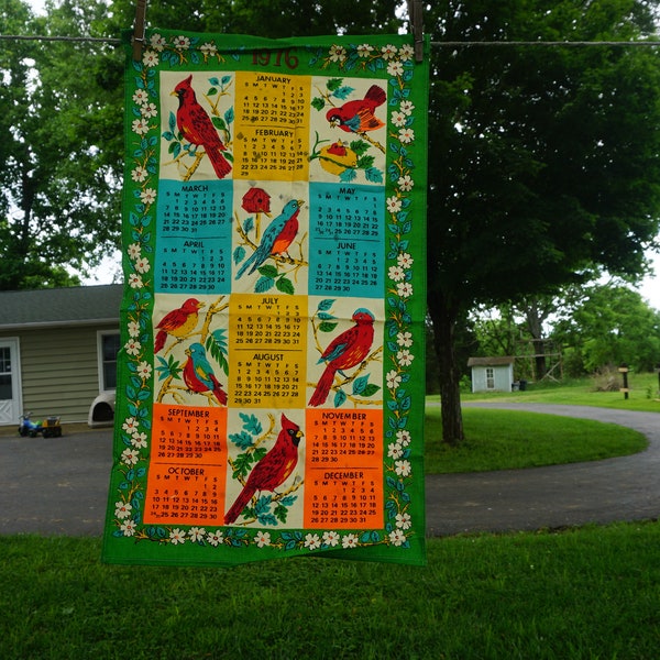Towel Calendar - Etsy