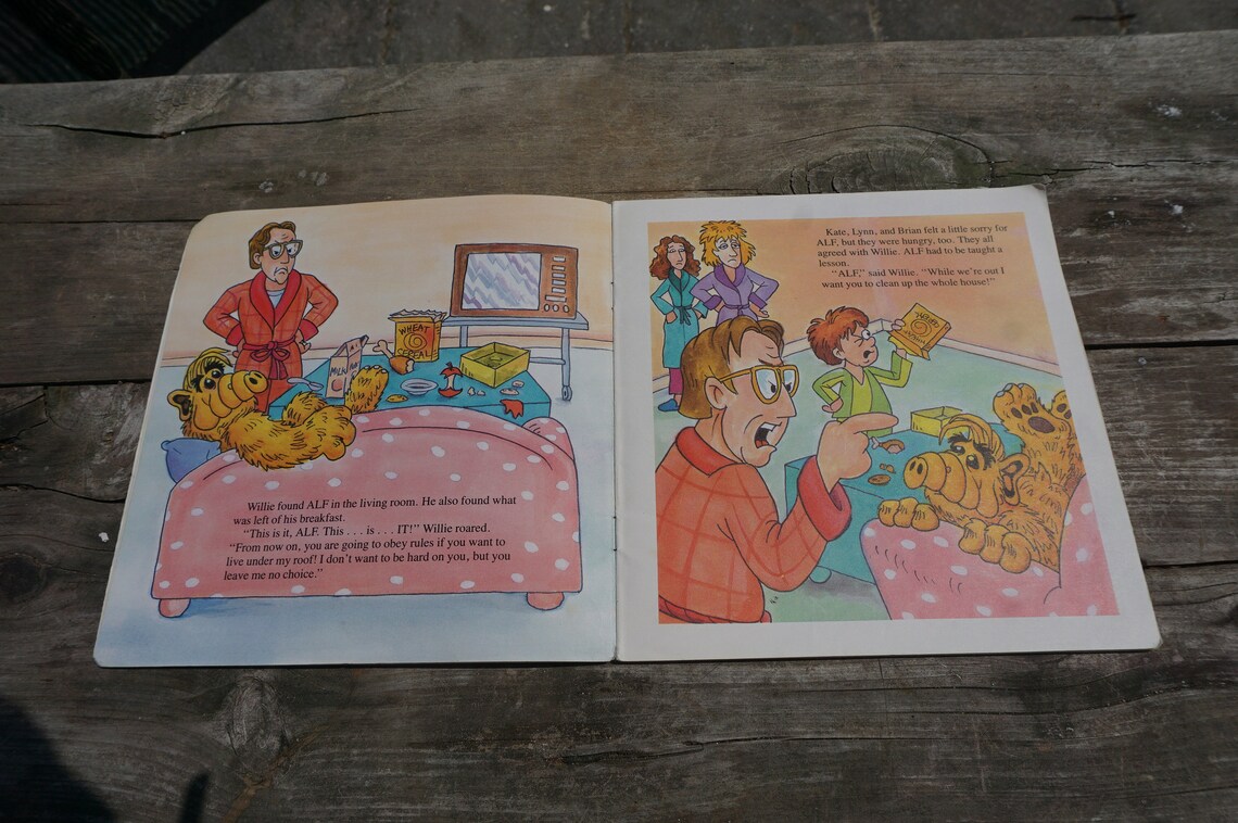 Children's books vintage 1987 ALF adventures including ALF | Etsy