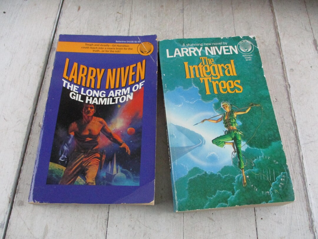 Lot of 2 Vintage 1970's and 80's Science Fiction Paperback Books by ...